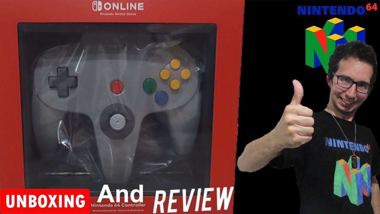 The Unboxing And Review Of The N64(Nintendo 64)-Nintendo Switch Online ...