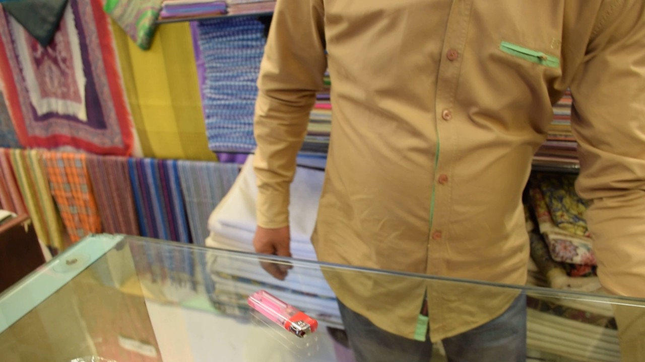 Burn test - Difference between silk and synthetic fibre - YouTube