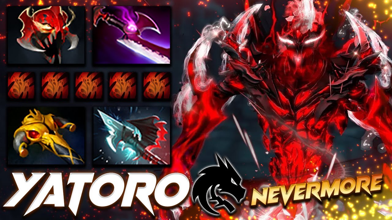 Yatoro Shadow Fiend Nevermore - Dota 2 Pro Gameplay [Watch & Learn] - YouTube