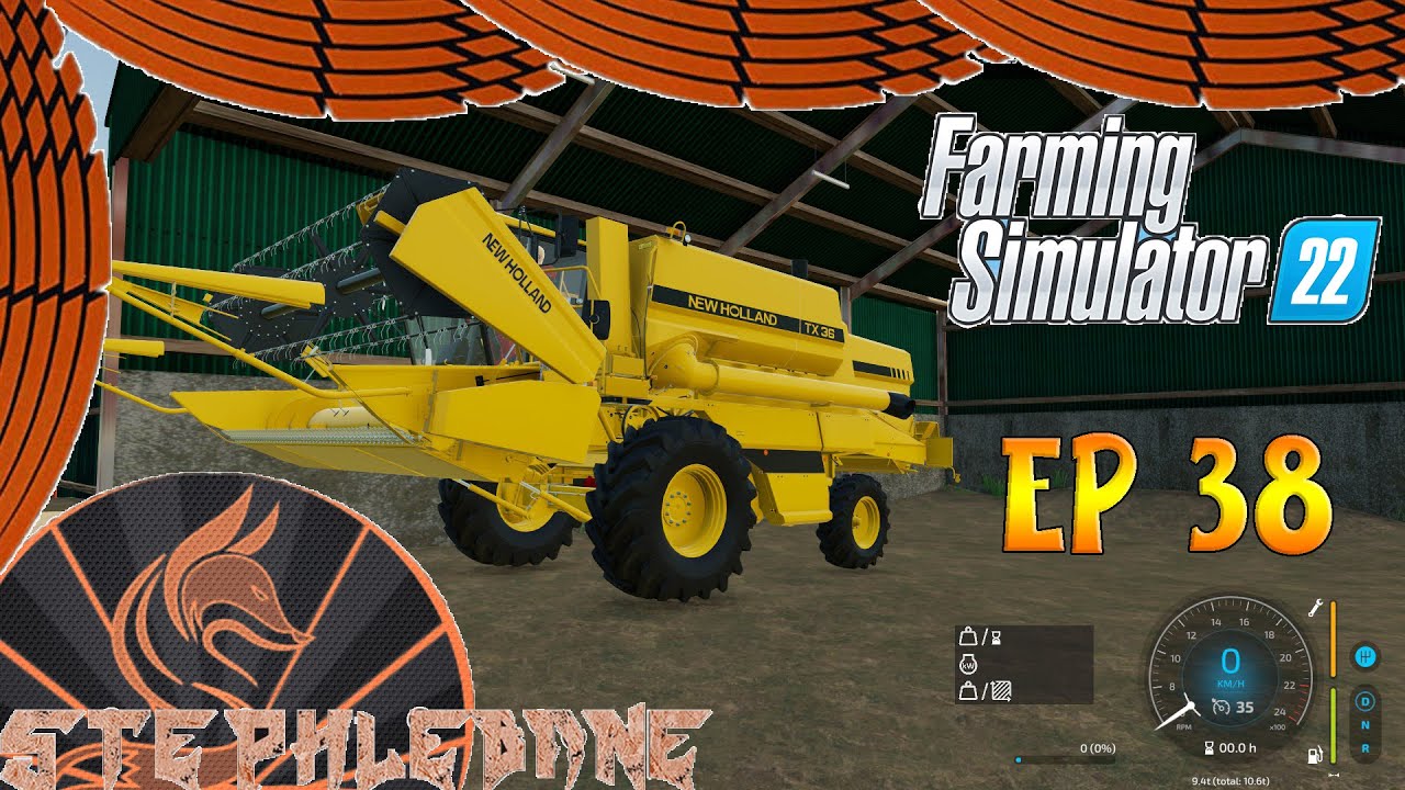 Farming Simulator 22 / Map BallySpring / Début des Moissons avec une ...