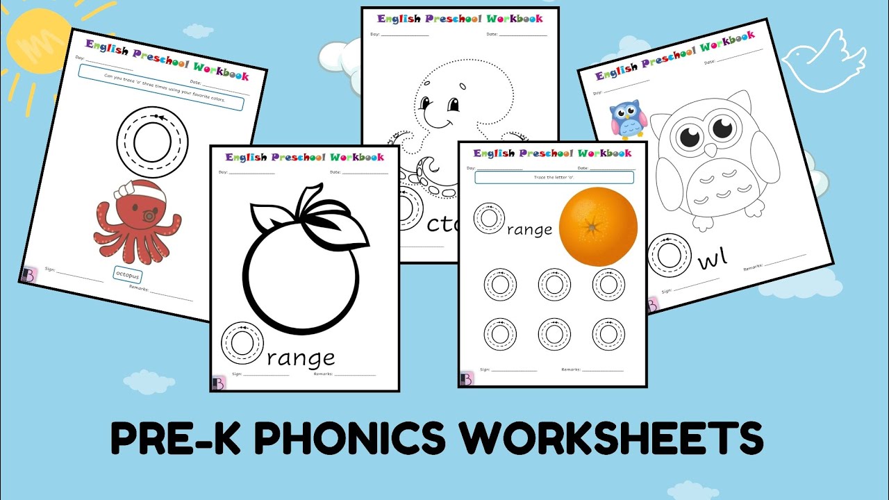 Pre-K Worksheets | Preschool Activities| Kids Homeschooling Activities ...