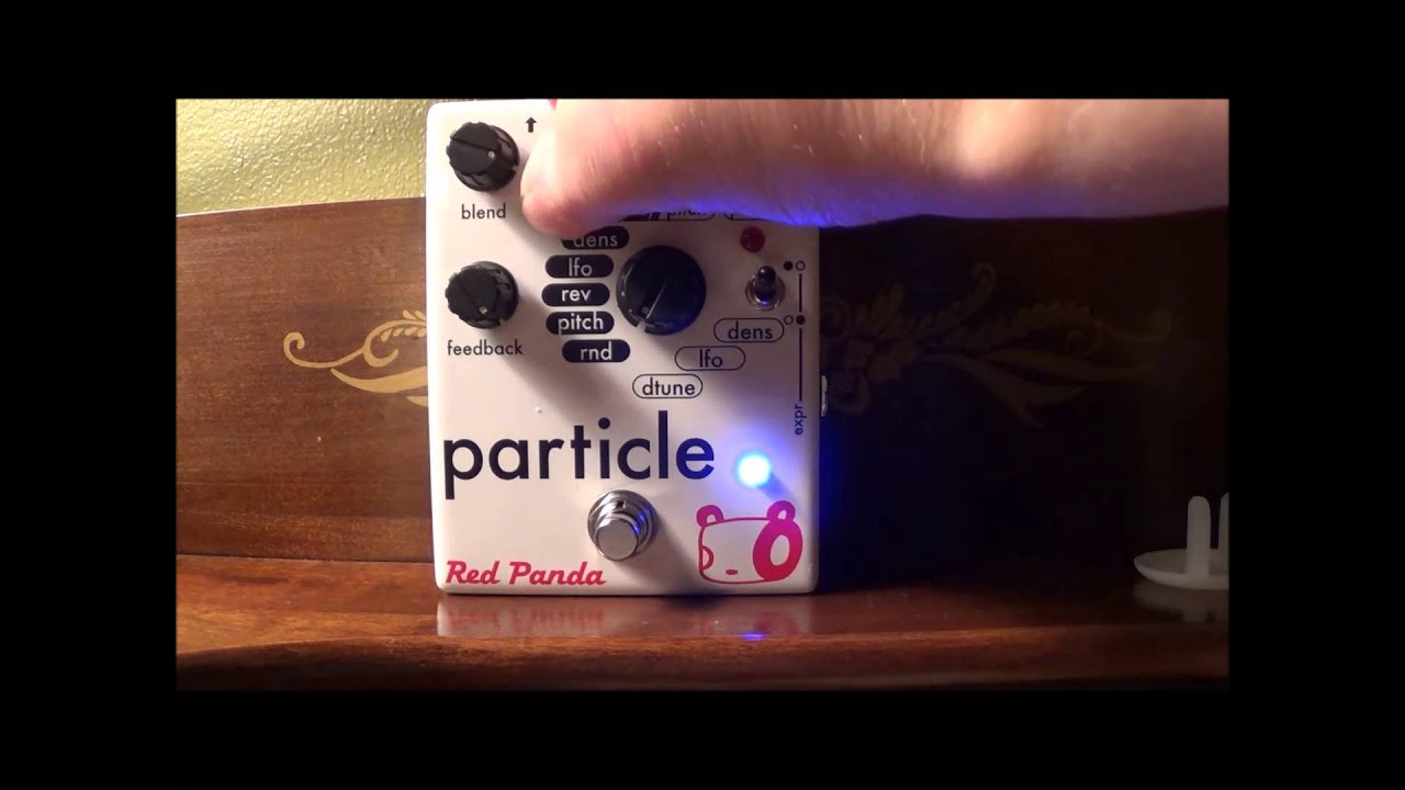 Red Panda Labs Particle Bass Demo - YouTube