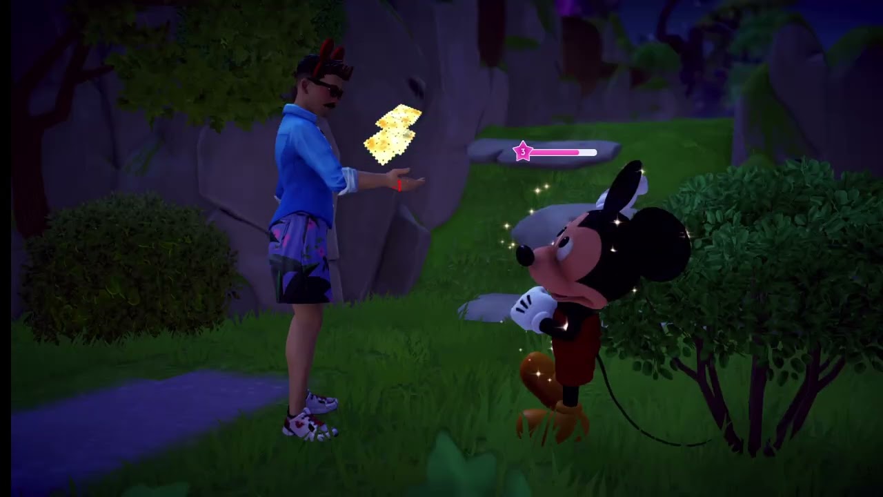 Disney DREAMLIGHT VALLEY : Mickey lvl 5 Friendship - YouTube