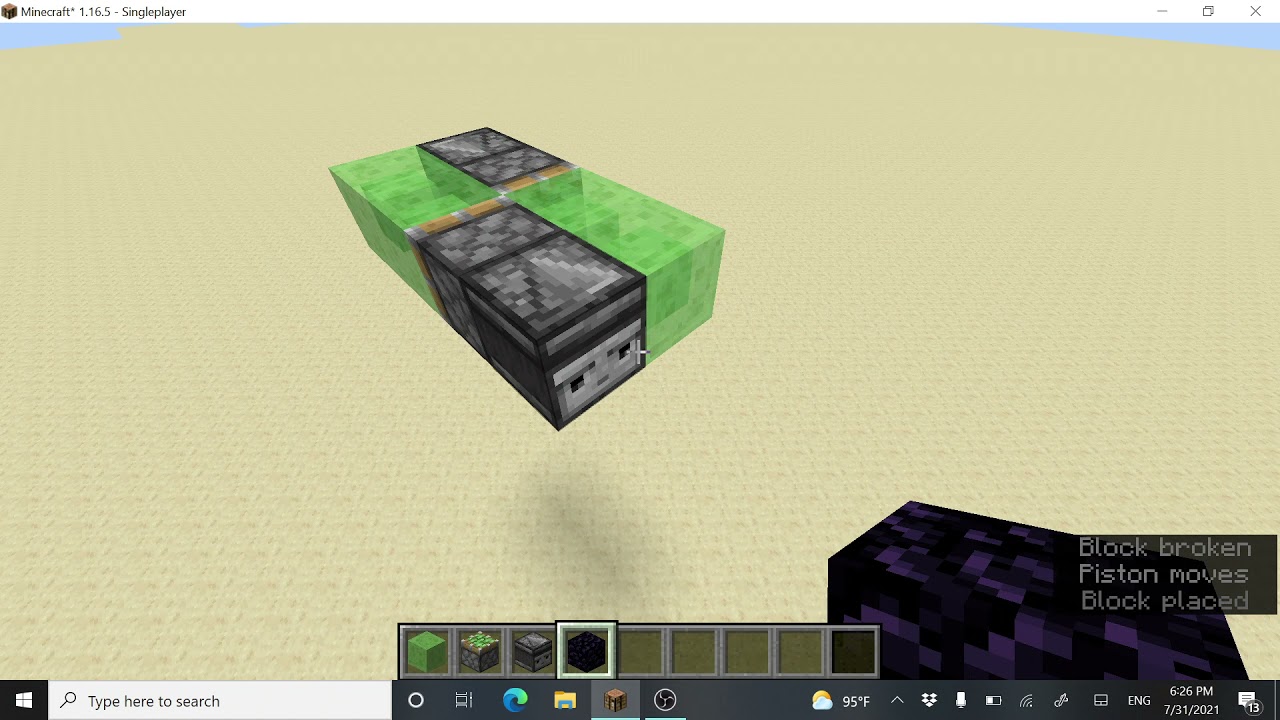 how to make a flying machine in minecraft 1.16.5+ - YouTube