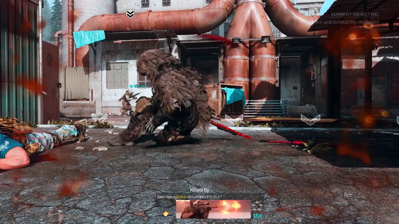 the KAR98K is going to get me banned - Hardpoint on Gun Runner - YouTube