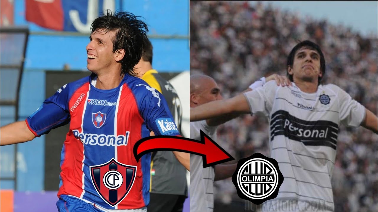 ASÍ ES CÓMO PABLO ZEBALLOS PASÓ DE JUGAR EN CERRO PORTEÑO A OLIMPIA ...