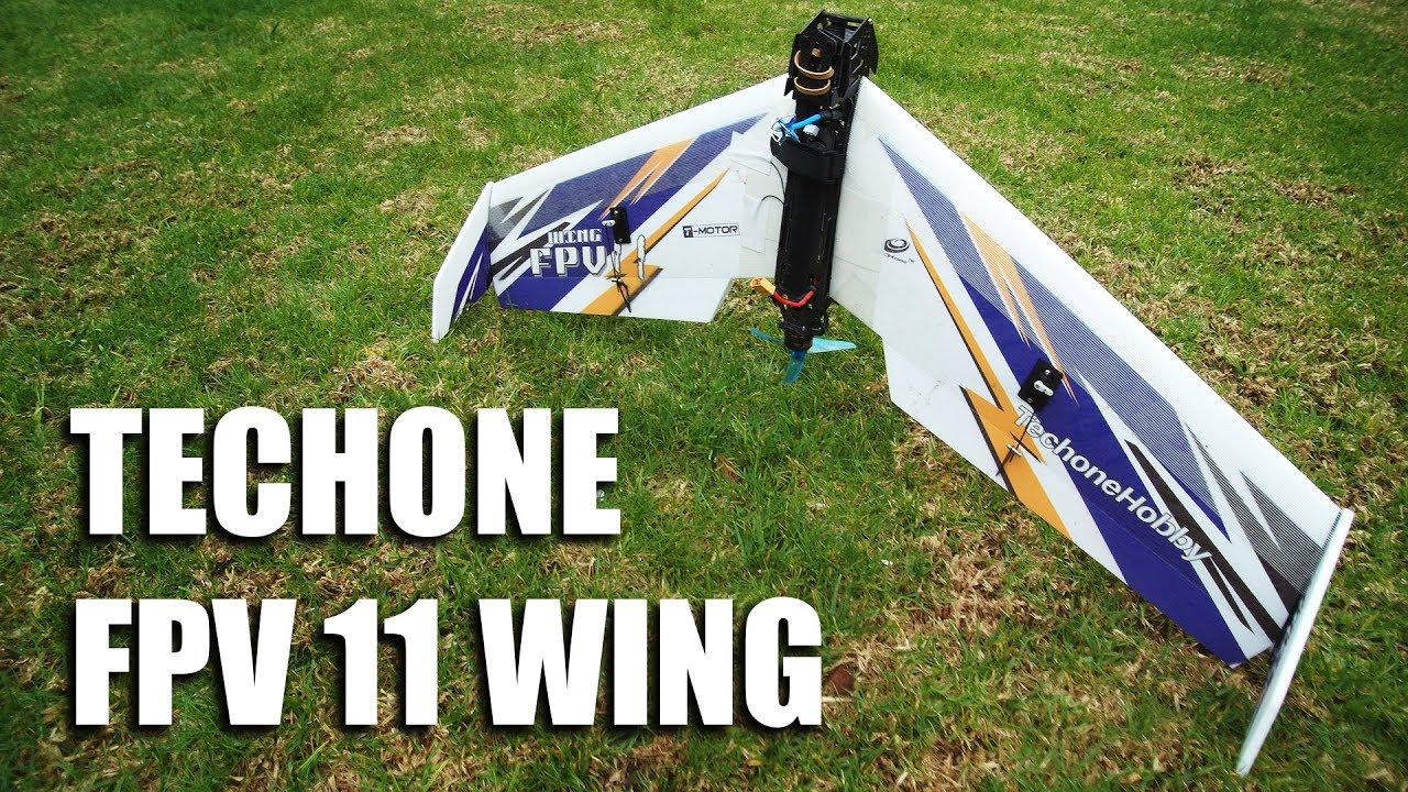 TechOne FPV 11 race wing - YouTube