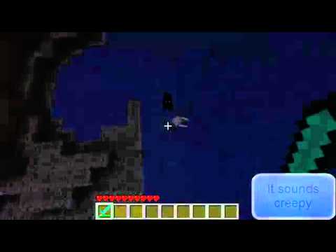 Minecraft - Beta 1.8 Enderman mob sighed in Beta 1.7 (Mod) - YouTube
