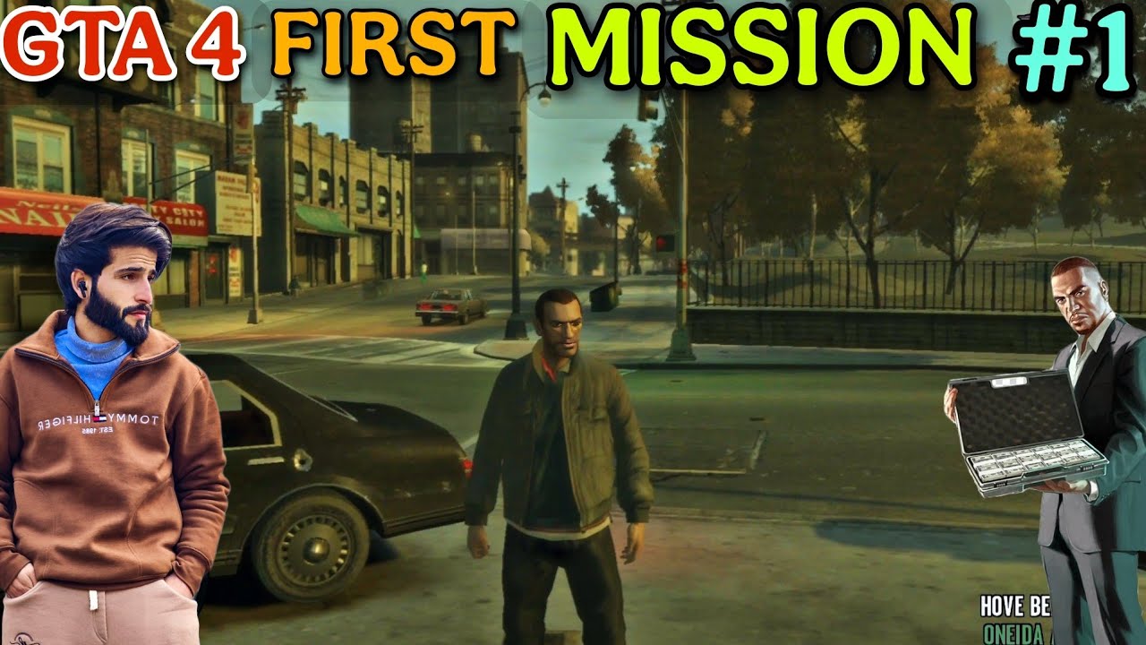 GTA 4 FIRST MISSION | GTA IV GAMEPLAY - YouTube
