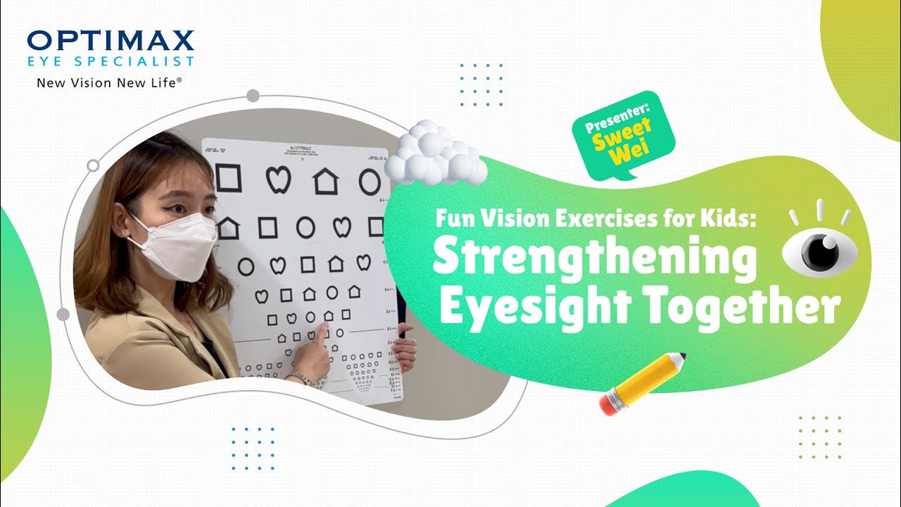 Fun Vision Exercises for Kids | By Sweet Wei (Orthoptist) - YouTube