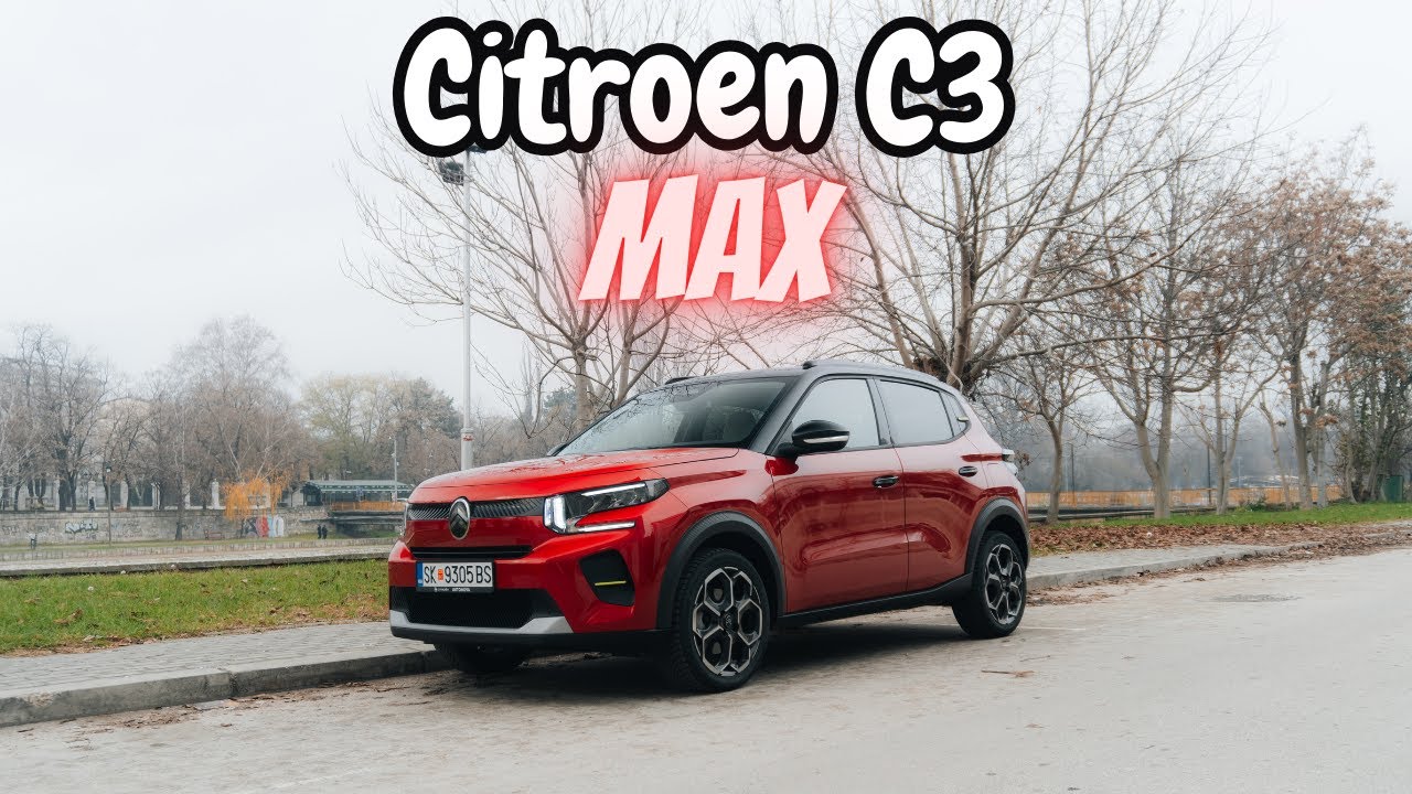 2025 Citroen C3 MAX 1.2 PureTech (100hp) - POV Drive & Walkaround ...