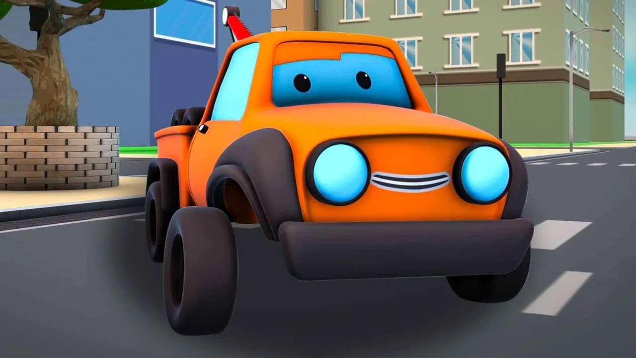 Road Rangers - Tow Truck Sawyer & More vehicle songs for children - YouTube