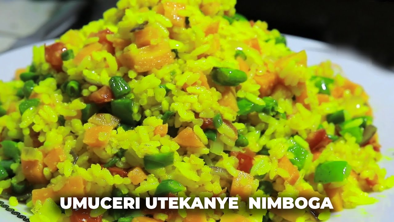Fluffy vegetable Turmeric Fried Rice Recipe/vegetarian Meals/ rice ...