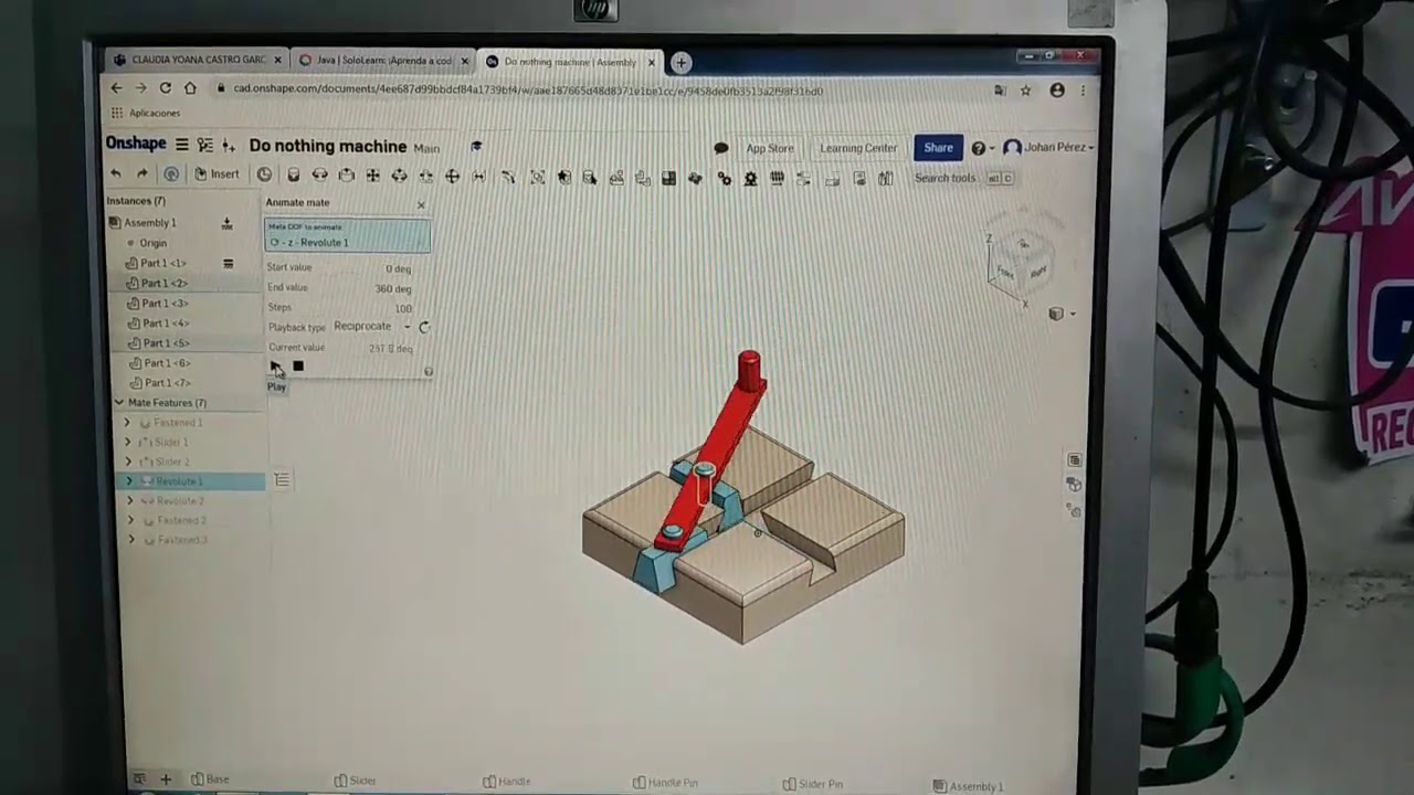 Do nothing machine - YouTube