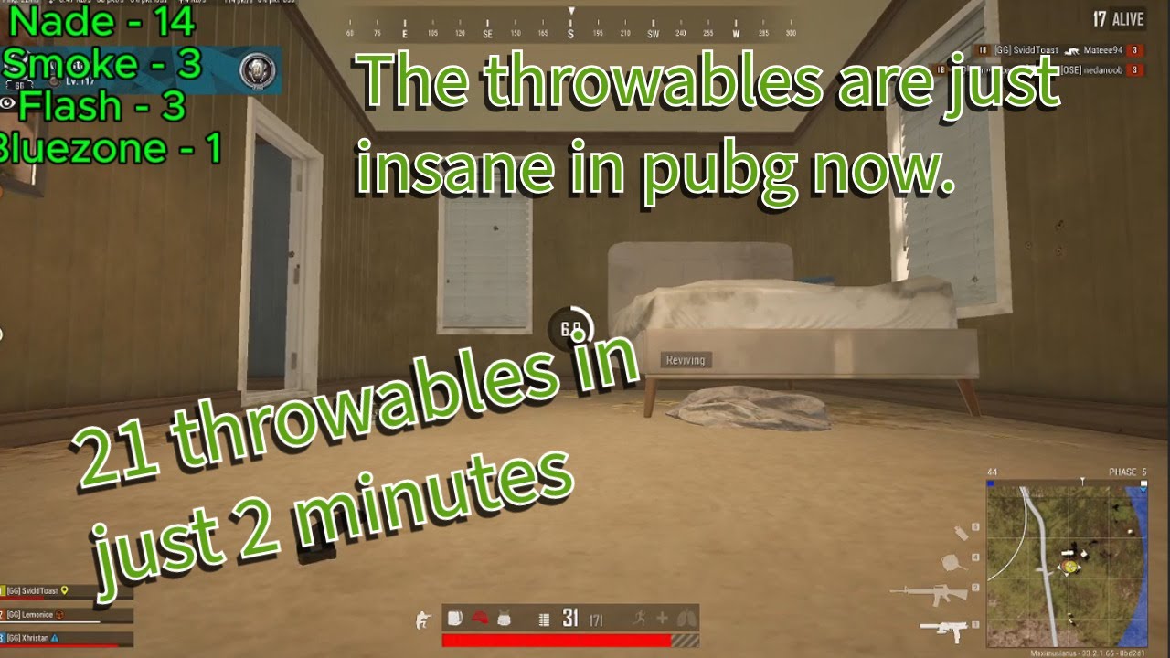 The Throwables Are Just Insane in PUBG Now | PUBG Gameplay Highlights ...