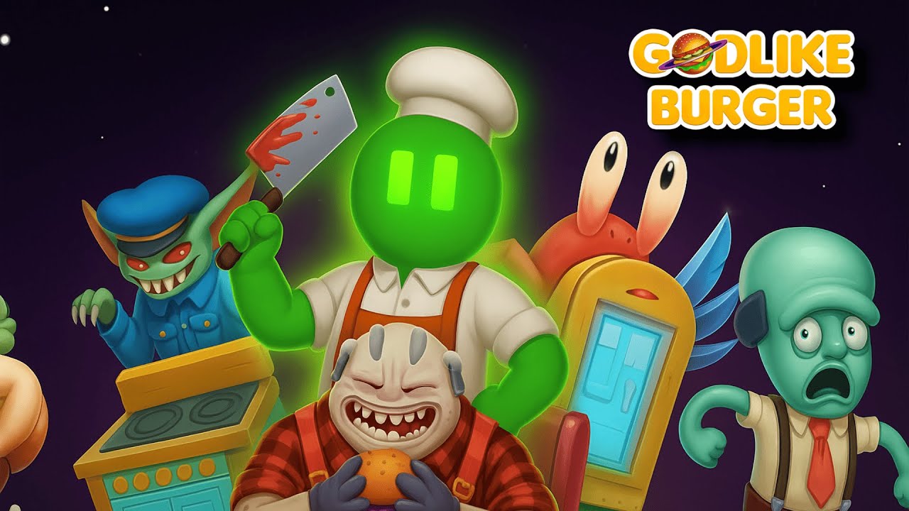 Je cuisine des ALIENS... et c’est délicieux 😈 | GodLike Burger - YouTube