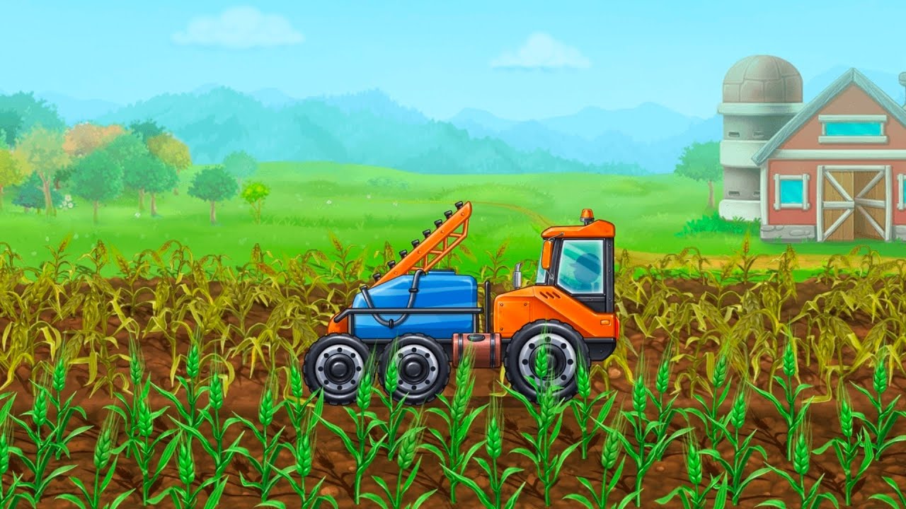 Agro Game | गेहूं कैसे होता हैं | 3D एनिमेशन #gaming #childrensshow # ...