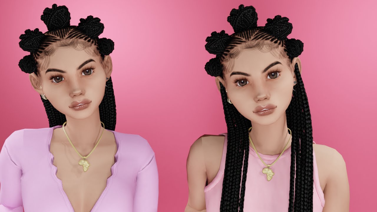 The Sims 4 Pink Lookbook - Sims 4 - YouTube