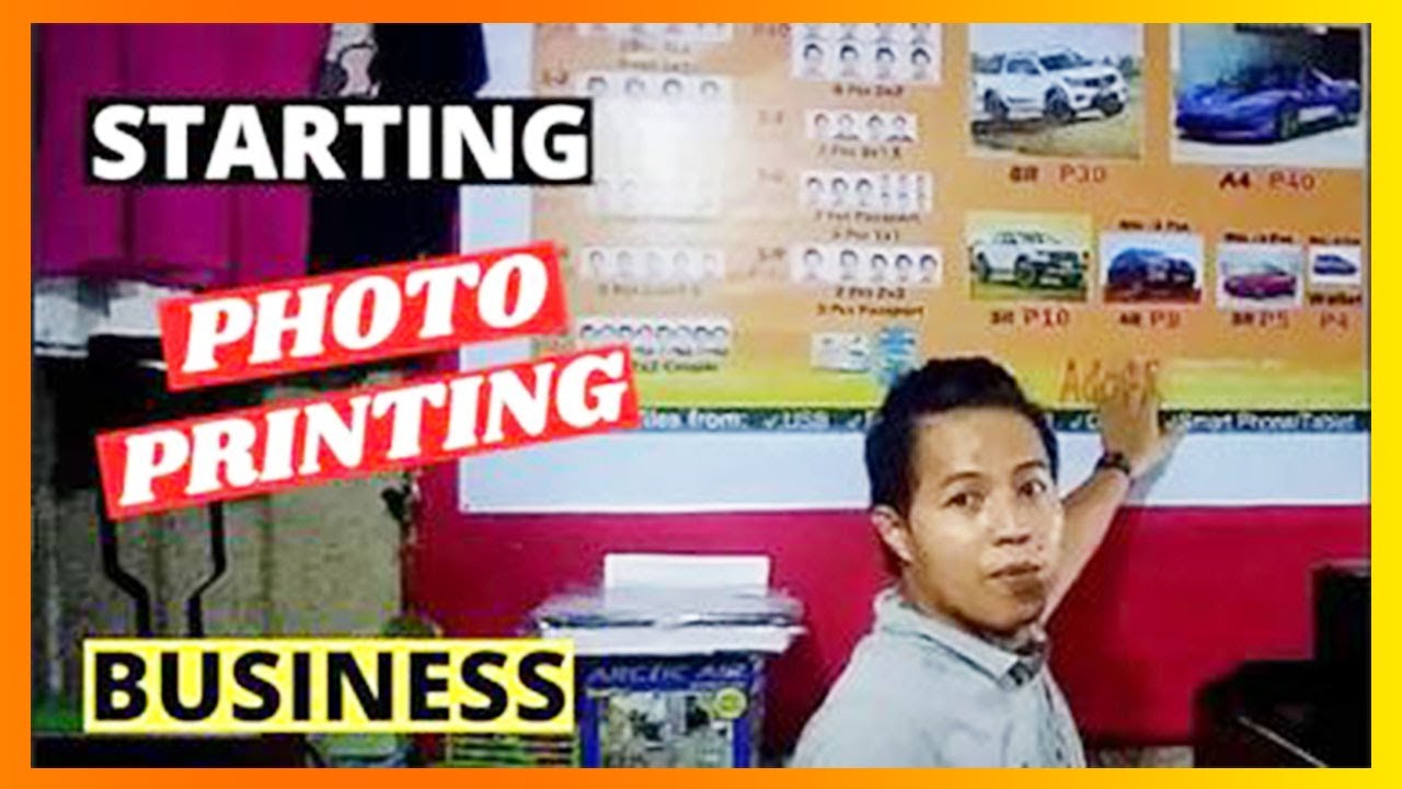 How To Start a PHOTO Picture Printing Business Step By Step ...