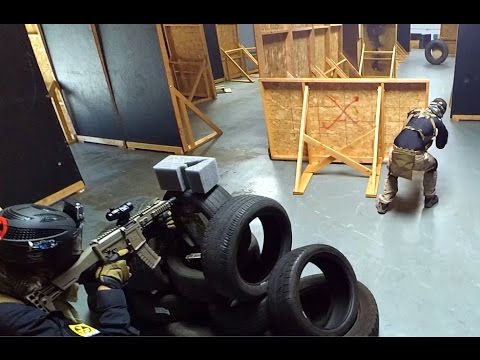 Airsoft drone footage! CQB gameplay at DSOC Killhouse - YouTube