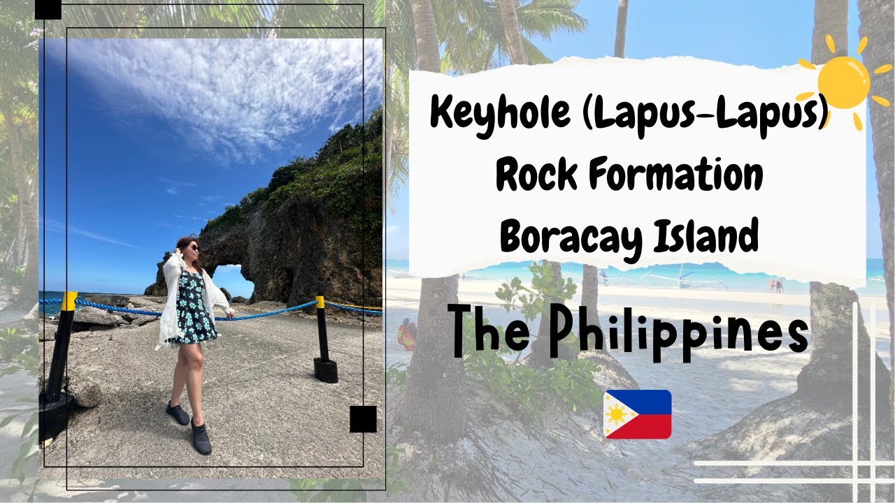 Keyhole Rock Formation Boracay (Lapus-Lapus) New Coast, The Philippines ...