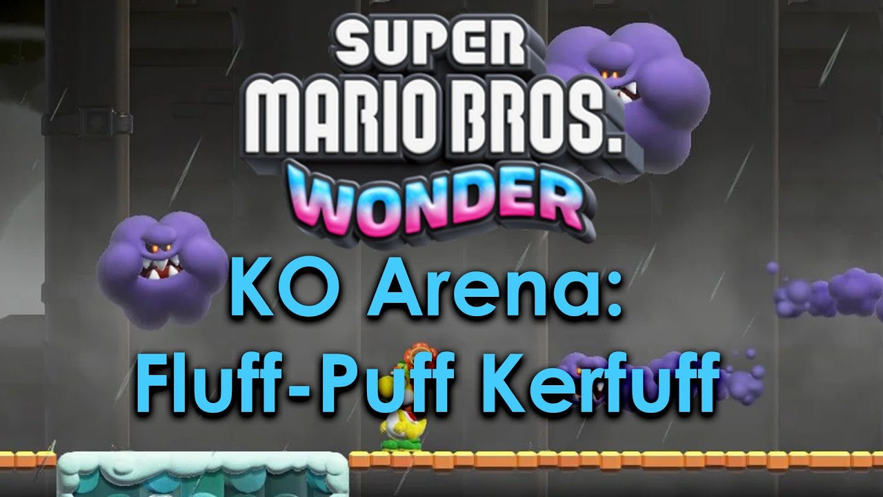 Super Mario Bros Wonder - KO Arena: Fluff-Puff Kerfuff - YouTube
