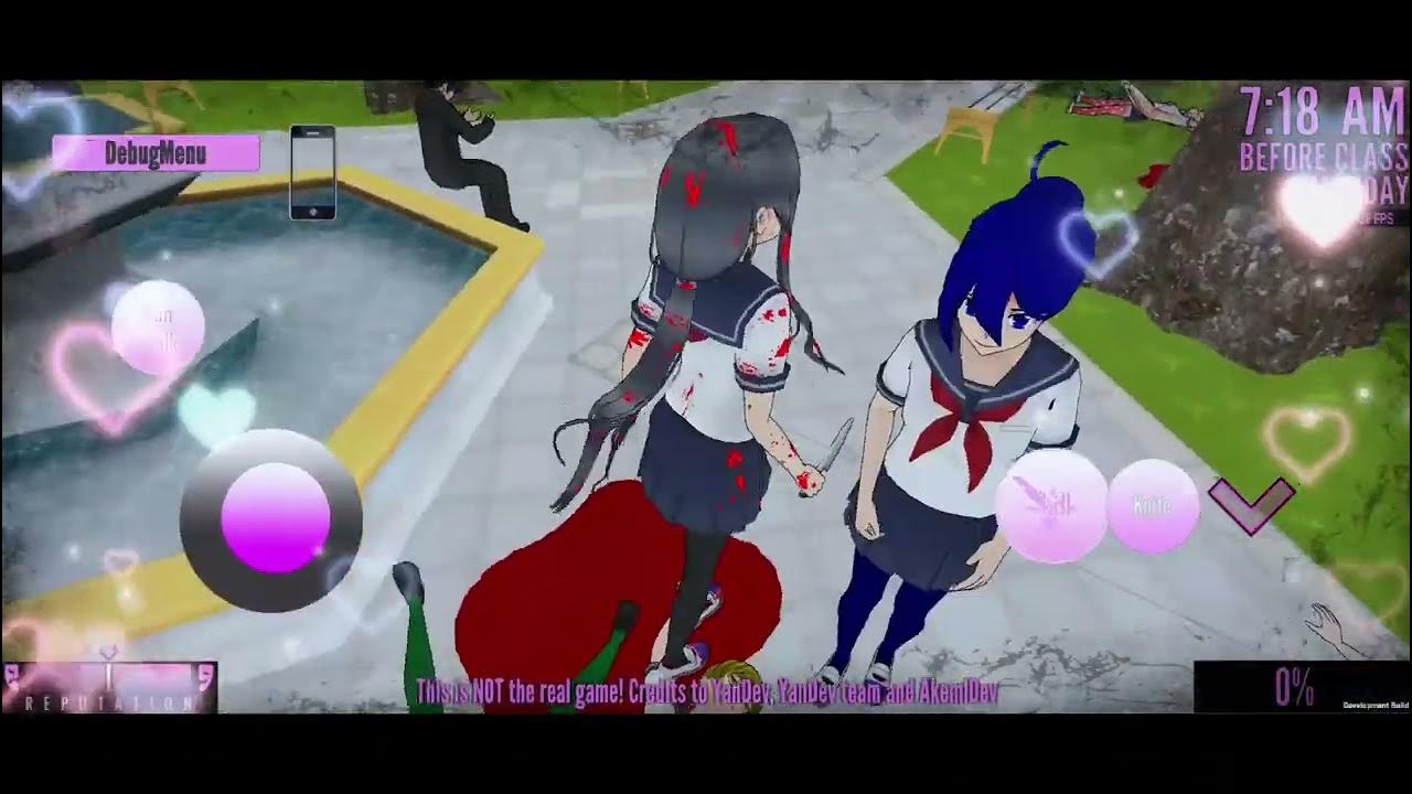 yandere sim mobile yandere simulator fan game by tsundere dev - YouTube