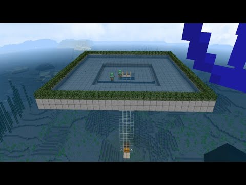 Drowned Farm - Minecraft Bedrock - YouTube