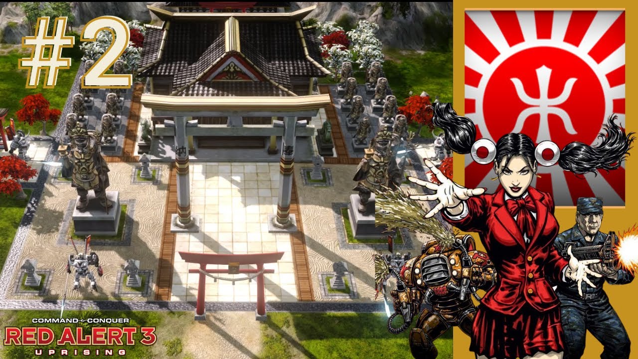 C&C Red Alert 3 Uprising Imperial Campaign 2 "Before the Hallowed Tomb ...