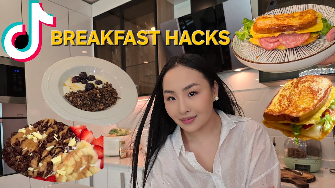 TIK TOK FOOD HACKS | BREAKFAST IDEAS | - YouTube