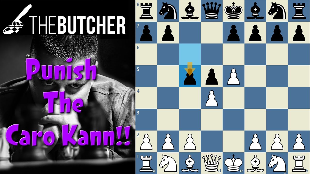 Beat Caro Kann Advanced 3.e5 c5 with Hyper-Aggressive 4.dxc5!! - YouTube