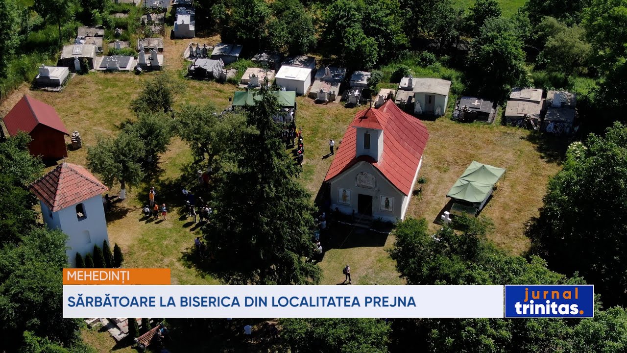 Sărbătoare la biserica din localitatea Prejna - YouTube