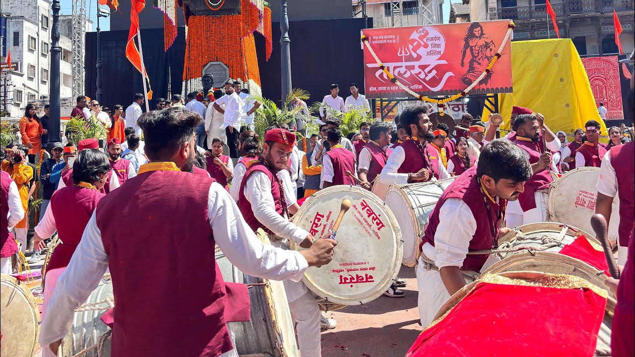 Talrudra Dhol Tasha Pathak Nashik | Shiv Jayanti Pancavati Nashik 2025 ...