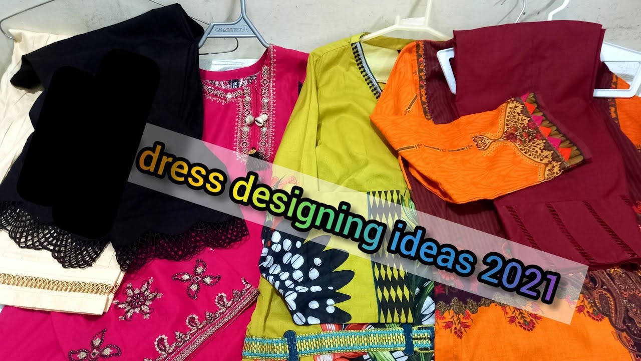 New dress design 2021 // dress designing // cutting and stitching ideas ...