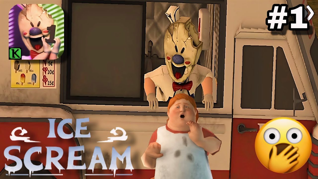ice scream 1 game 🎯 ice cream horror game 🎮 - YouTube