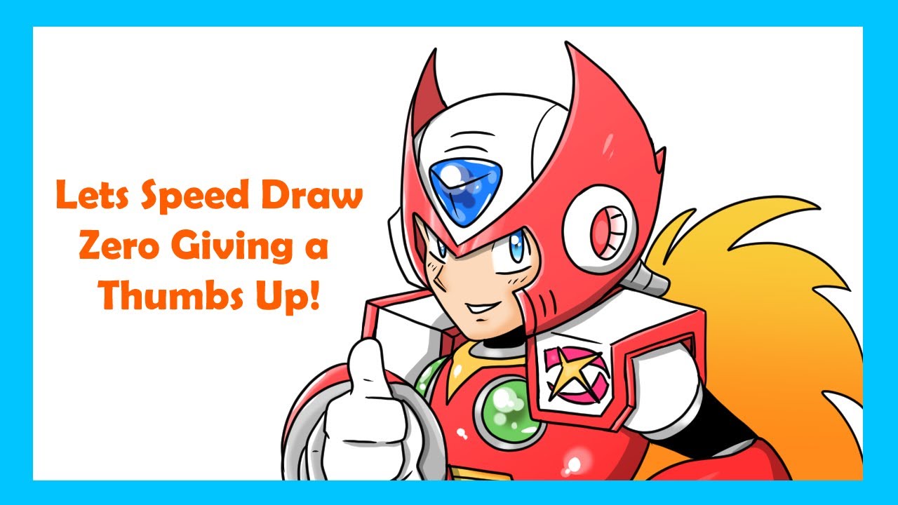 Lets Speed Draw Zero giving a thumbs up! - YouTube