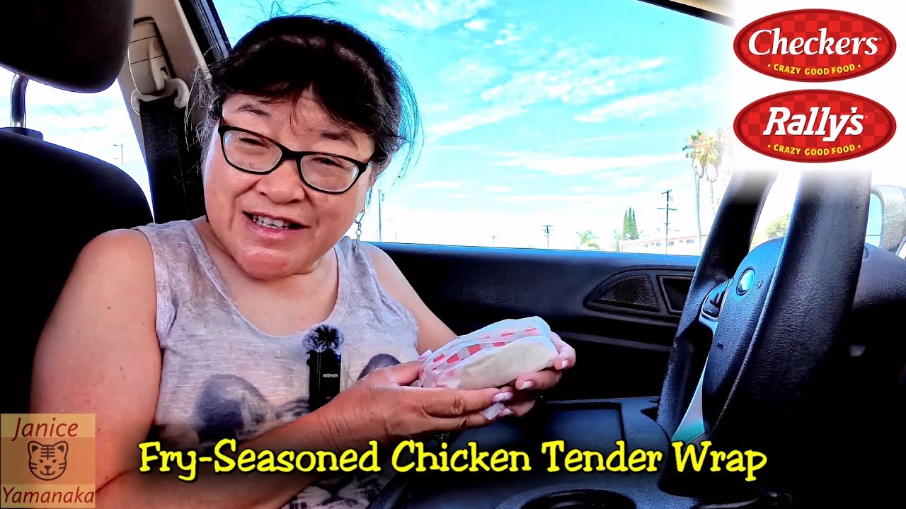 LIMITED TIME: Fry Seasoned Chicken Tender Wrap at Rally's / Checkers ...