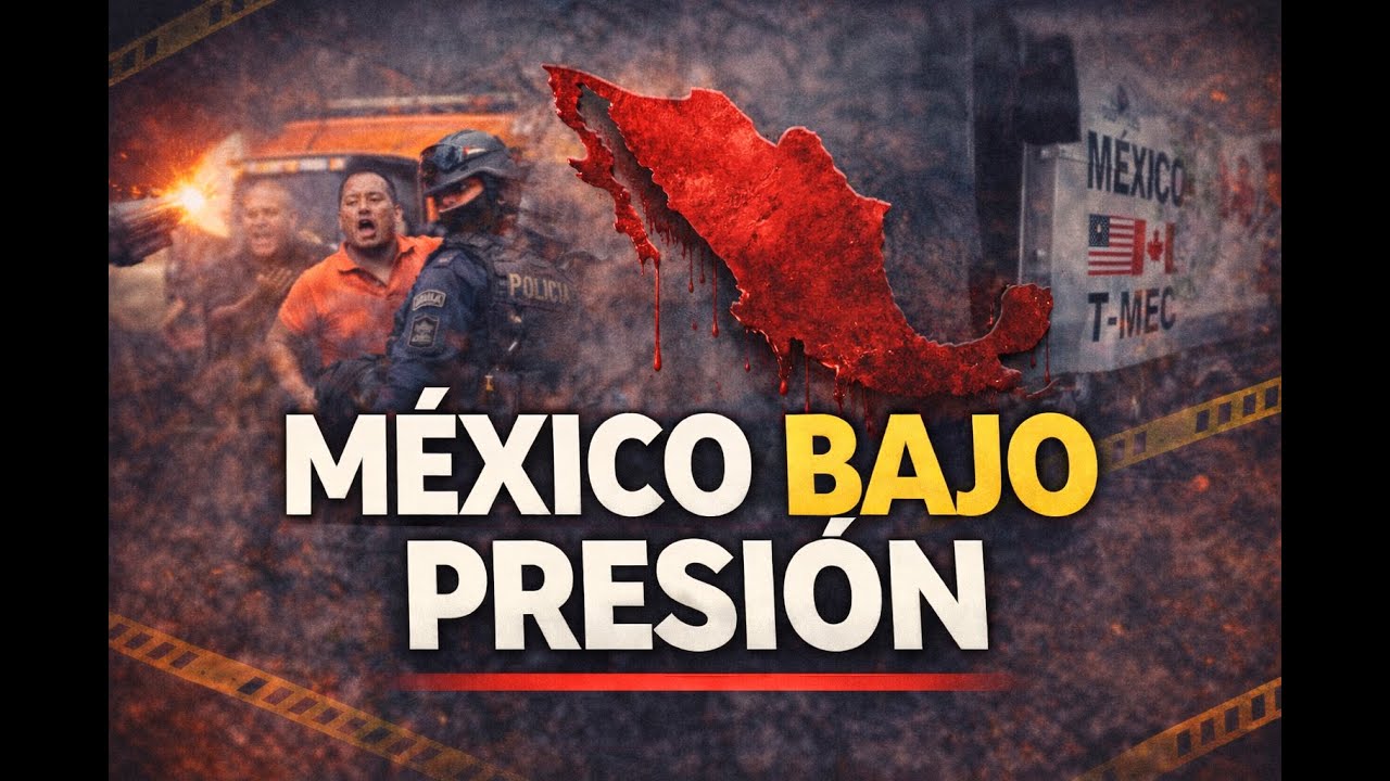 El mapa rojo de México: Sigue la violencia y la presión - YouTube