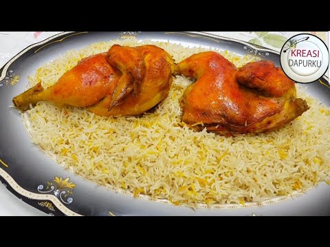 Resep Nasi Mandi Ayam/chicken mandi recipe ALA KREASI DAPURKU