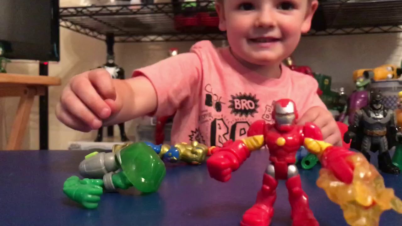 Playskool Adventures Avengers Jacobs Toy World Review and Playtime ...
