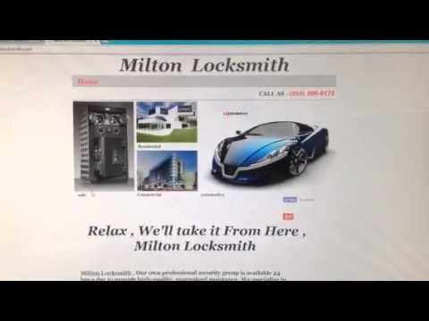Milton locksmith - YouTube