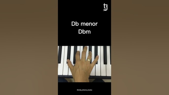 Triade Re Bemol Menor La Escala Re Doble Bemol Mayor Dbb Ionian