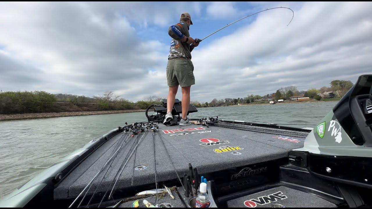 Bassmaster Classic 2023 - Day 1 Marshal with Patrick Walters - YouTube