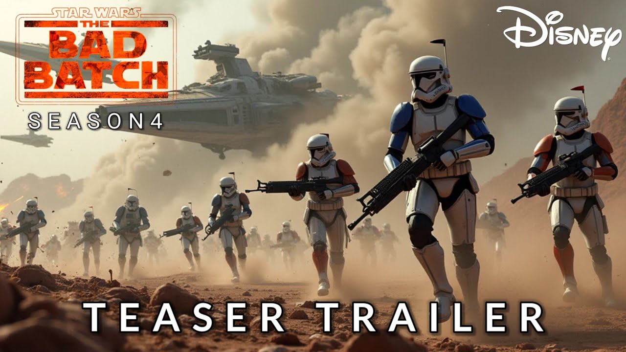 STAR WARS: Bad Batch - Season 4 - Teaser Trailer | Disney Studios - YouTube