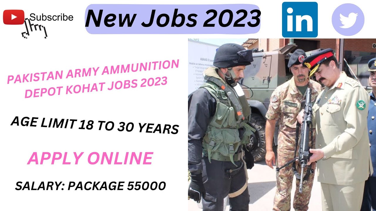 Pakistan Army Jobs 2023-Join Pakistan Army Apply Online, Pak Army ...