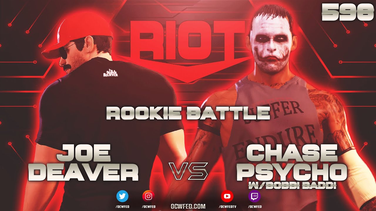 WWE 2K Online - "ROOKIE BATTLE" Joe Deaver vs. Chase Psycho - OCW Riot ...