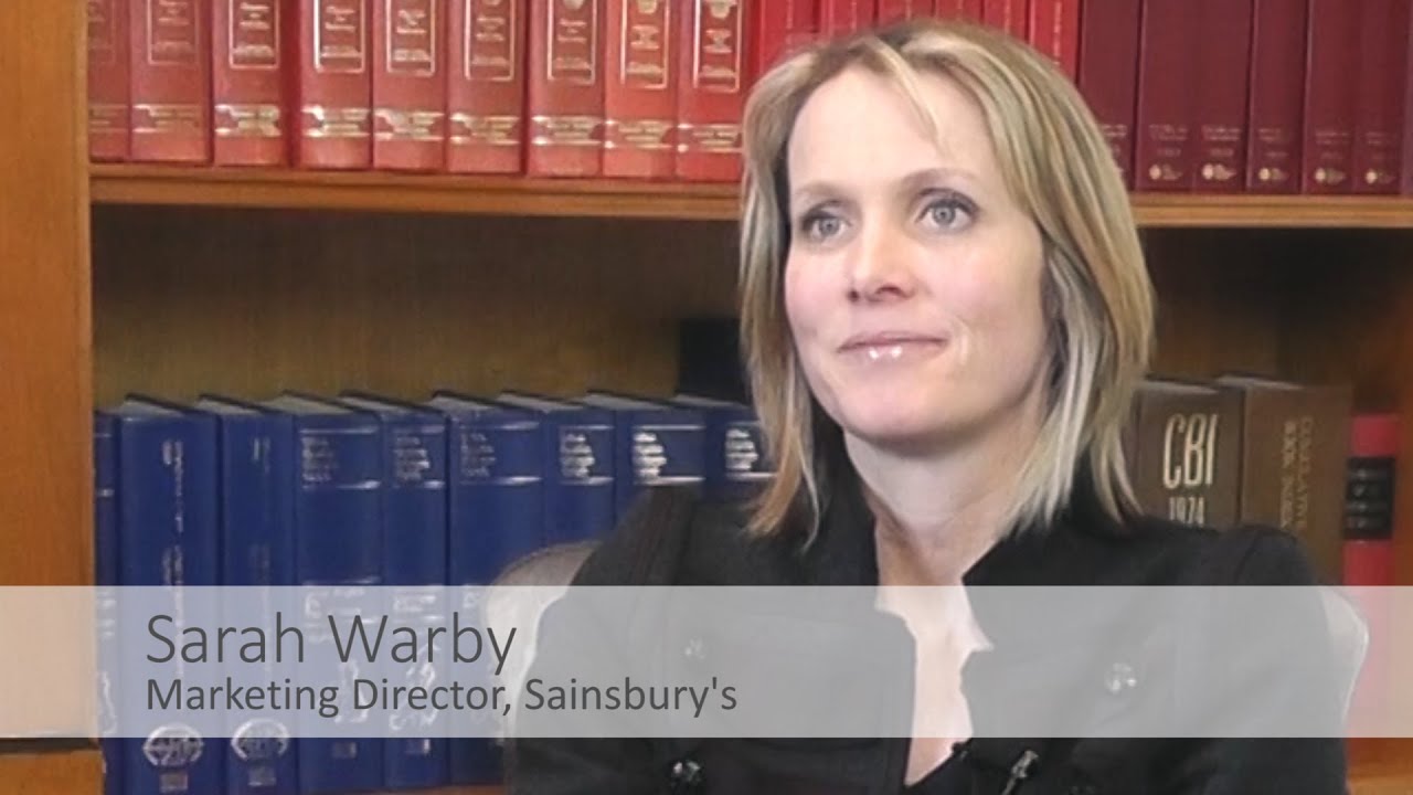 Sainsbury's Sarah Warby on how customers influence her leadership - YouTube