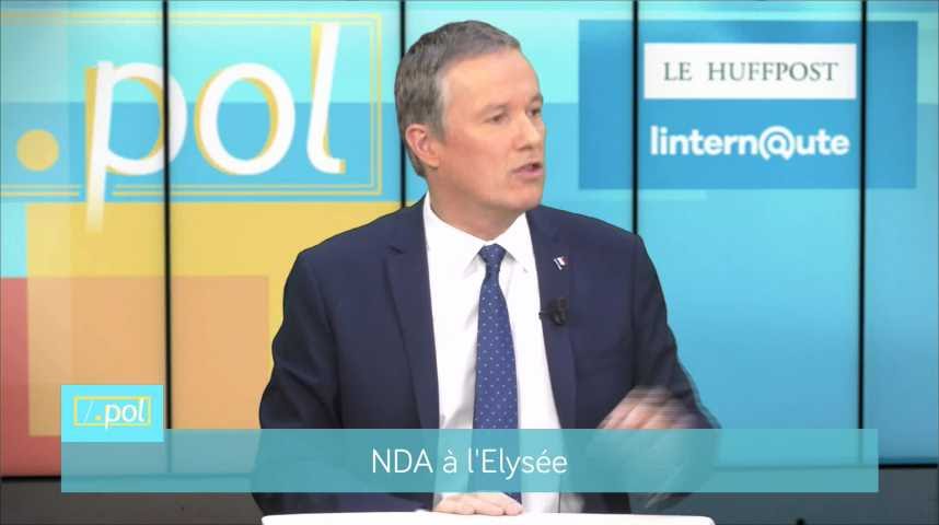 Nicolas Dupont-Aignan invité de ".Pol" l'émission politique du Huff ...