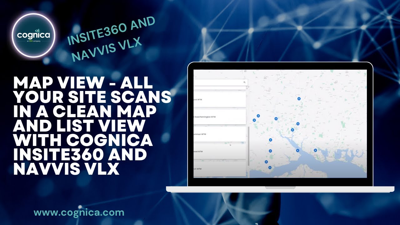 Map view - All your site scans in a clean map and list view with ...