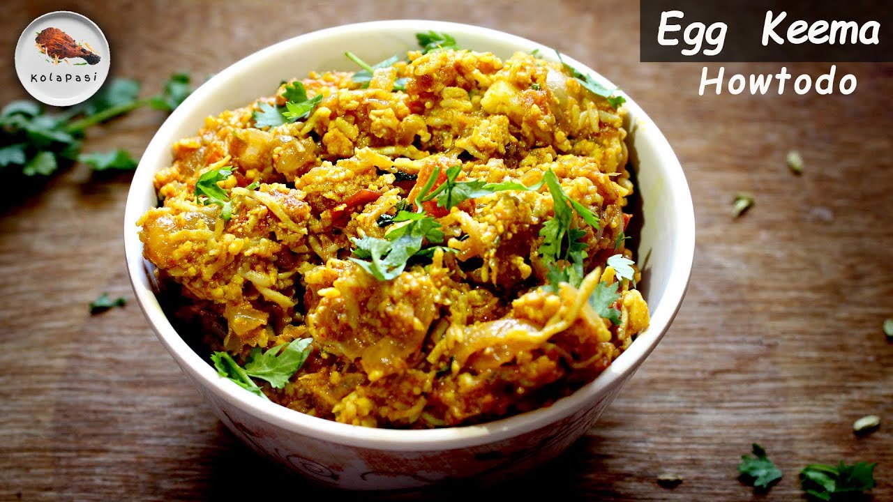 Egg Kheema Masala | Surat Famous Egg Keema | How To Make Egg Kheema ...